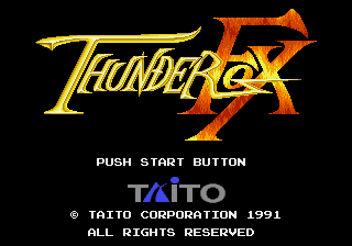 Thunder Fox (Japan)|姆克游戏